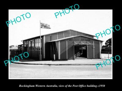 OLD LARGE HISTORIC PHOTO OF ROCKINGHAM WESTERN AUSTRALIA THE POST ...