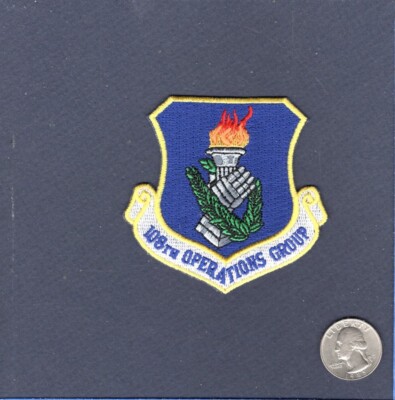 108th OG Operations Group NJ ANG KC-135 Stratotanker USAF Squadron ...