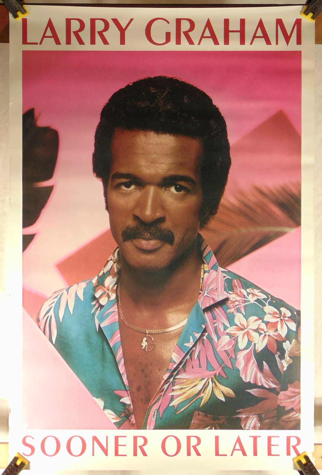 LARRY GRAHAM--Sooner Or Later--Promo Poster | eBay