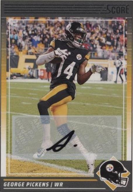 2024 Score - George Pickens #241 Signatures (AU) for sale online | eBay