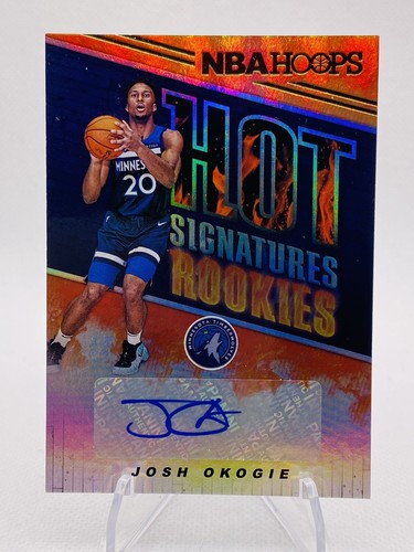 JOSH OKOGIE RC Auto 2018-19 Hoops Hot Signatures | eBay