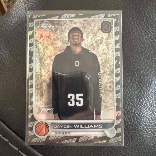 2023 Topps Chrome OTE Jayden Williams RC 2/10 SSSP Refractor | eBay