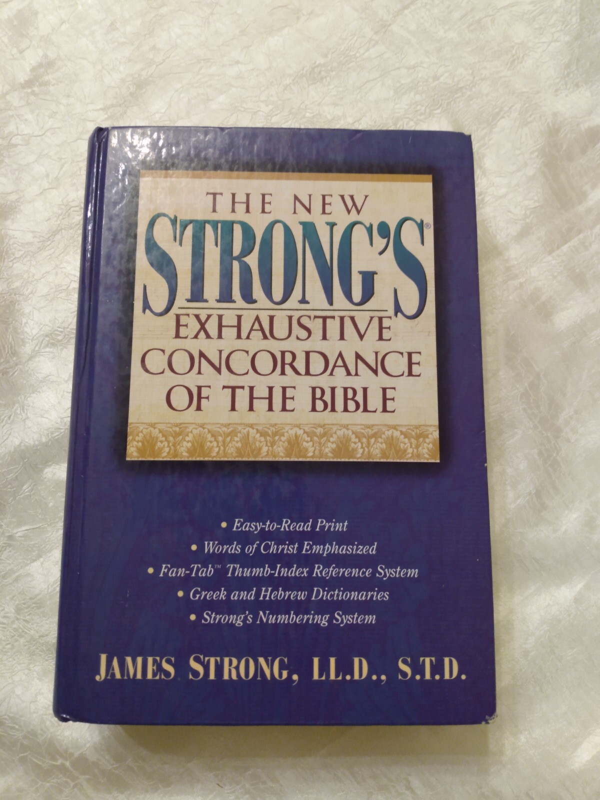 The New Strong's Exhaustive Concordance of the Bible HC 1996 Textbook ...