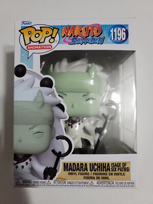 Funko Pop! Naruto Sage Madara Uchiha (Six Paths) Pop #1196 889698580090 ...