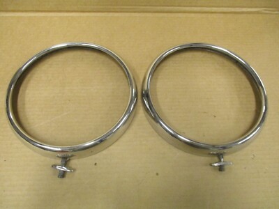 1932 Ford Headlight Trim Rings Original 10" | eBay