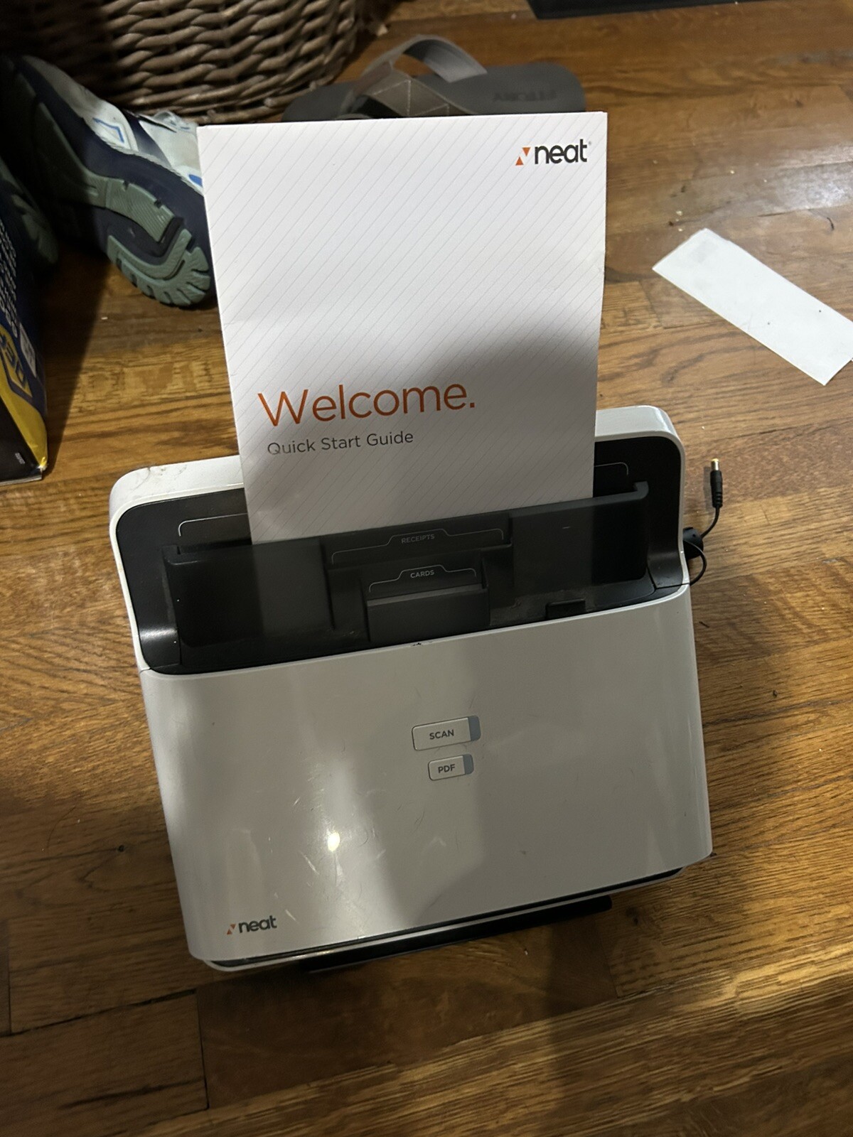 Neat Desk ND1000 Desktop Scanner and Digital Filing System 854426003189 ...