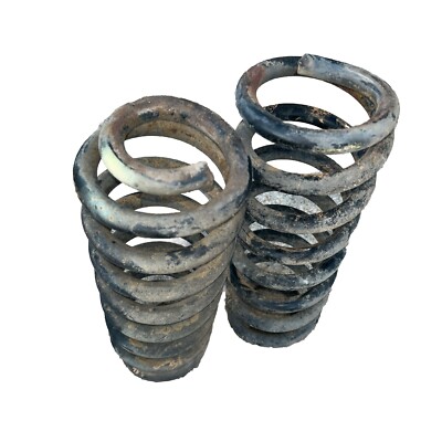 🥇92-97 FORD F-150 2wd FRONT SUSPENSION LEFT & RIGHT SIDE COIL SPRING ...