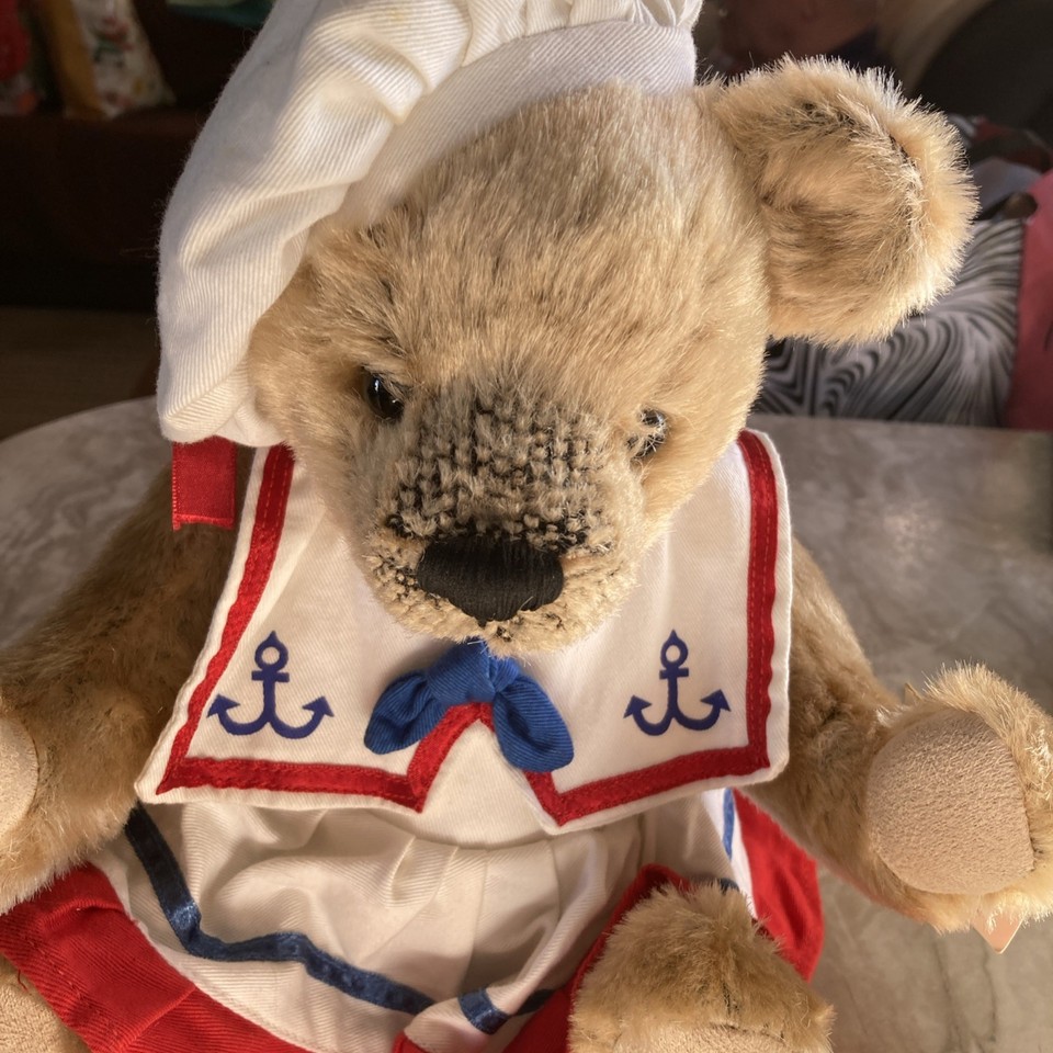 Vintage Dan Dee Teddy Bear w/Sailor Outfit Plush Suffed Animal 10” | eBay