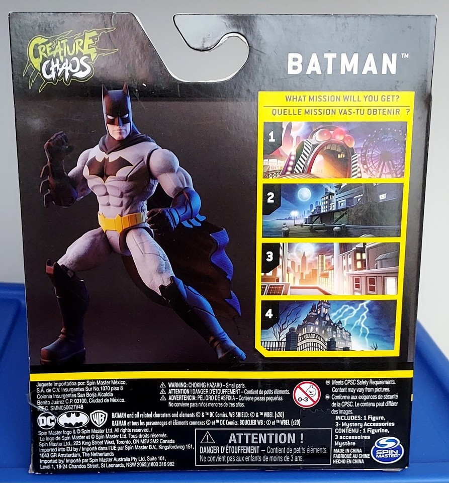Spin Master DC Batman 1st Edition 4 Inch Batman | eBay