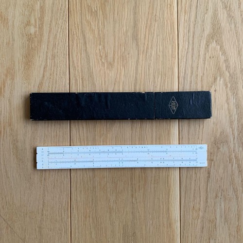 Giken Calculation Scale Rare Used Boxed Math Ruler | eBay