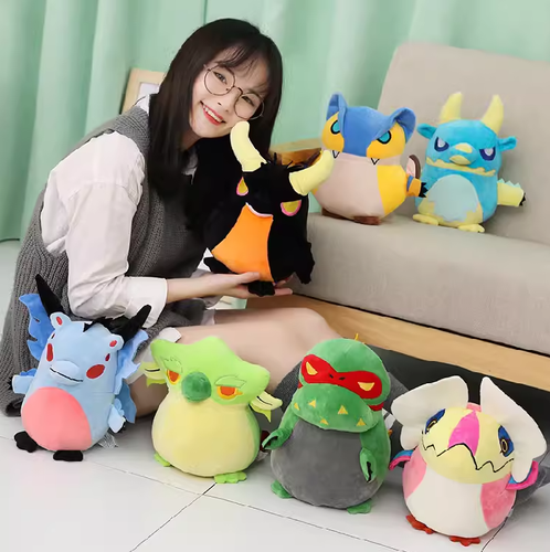 Monster Hunter：world Nargacuga Tzitzi Ya Ku Plush Toys Stuffed Monster ...