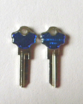 Kwikset Titan KW10 Key Blanks(2) Blue By Hillman | eBay