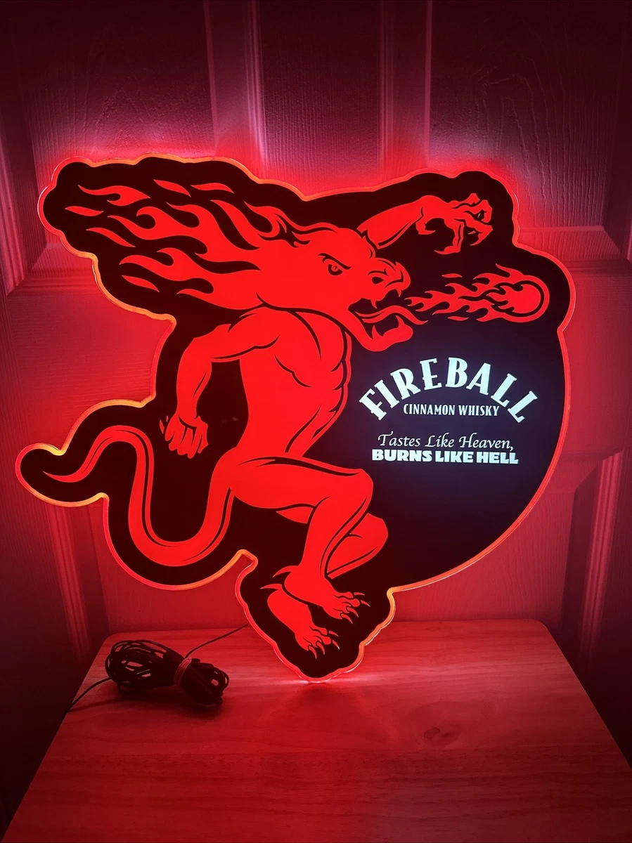 Fireball Whiskey Dragon Tattoo