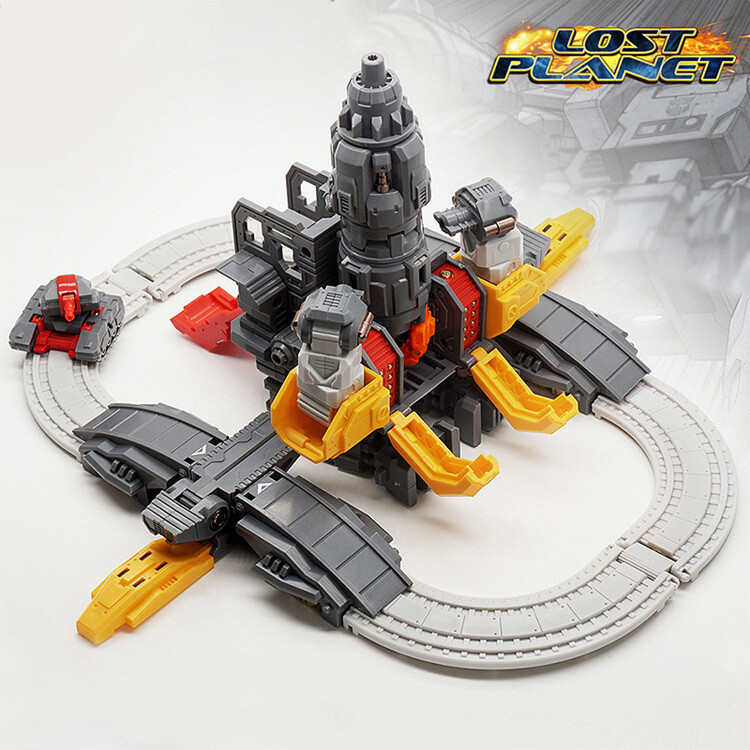 MFT Robot MF34 Mechanical Guard Figure 9" Rocket Launch Defense Base ...