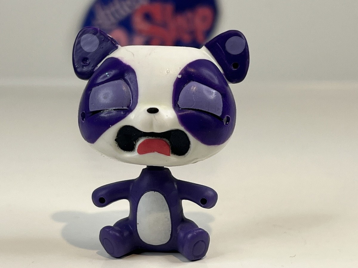Littlest Pet Shop Penny Ling Littlest Pet Shop Panda #2850 Purple And