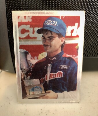 Jeff Gordon 1992 Card Dynamics Metal Rookie (0579/5000) 1991 Busch ...