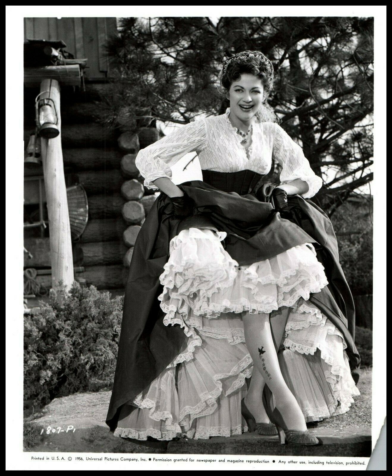 Luscious Beauty YVONNE DE CARLO SALOME CHEESECAKE 1956 UNIVERSAL ORIG ...