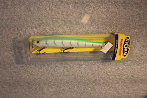 1 STORM RAPALA THUNDERSTICK ORIGINAL SERIES AJ76 GLOW LIME GREEN NEW IN ...