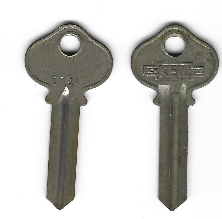 Vintage Keil 113A Same as Original Sargent 6265JA 6 Pin NOS Uncut Key ...
