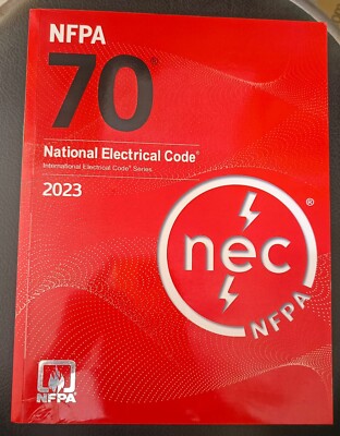 NFPA NEC 70 National Electrical Code 2023 Edition with Tabs Paperback ...