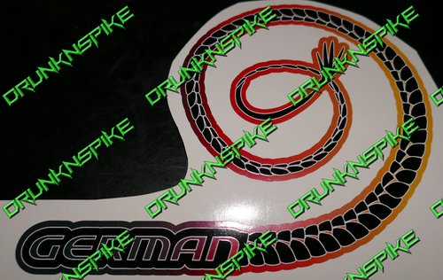 German Whip funny car van sticker vw audi skoda seat dub wolkswagen ...