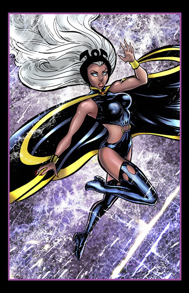 STORM ORORO X-MEN MARVEL COMICS Print 11x17 Pin-Up by Chris McJunkin | eBay