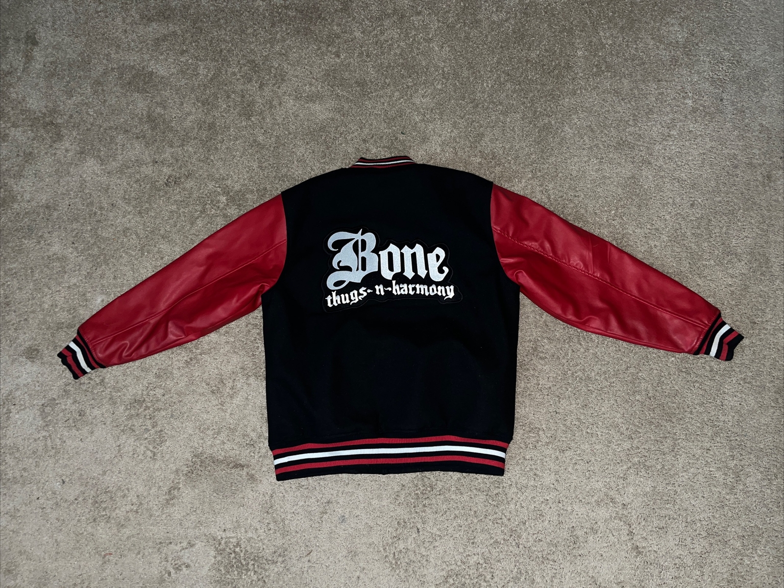 RARE Bone Thugs N Harmony Varsity Jacket Rap Hip Hop … - Gem