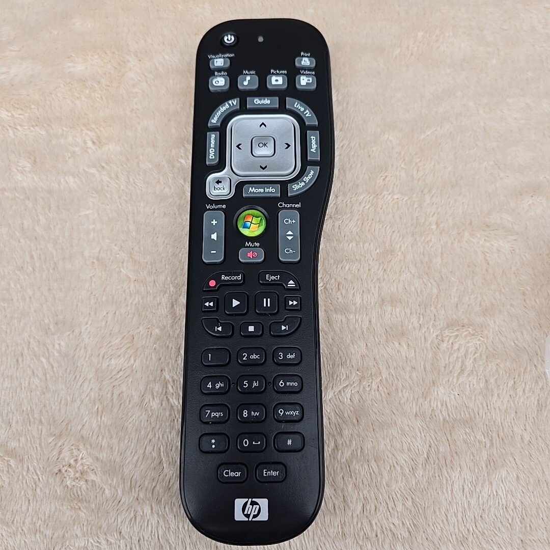 Genuine HP Hewlett Packard TSGH-IR01 Windows Media Center PC Remote ...