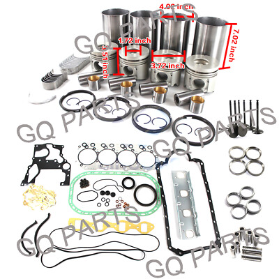 For Isuzu 4JG1 Engine Rebuild Kit NON-TURBO | eBay