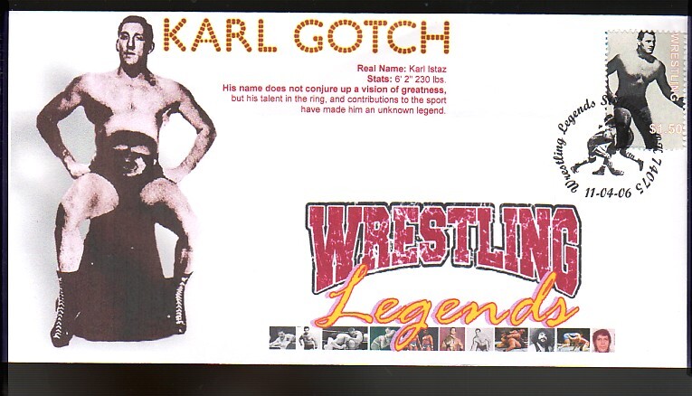 Karl Gotch 2006 Wrestling Legends Tribute Cover | eBay