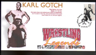 Karl Gotch 2006 Wrestling Legends Tribute Cover | eBay