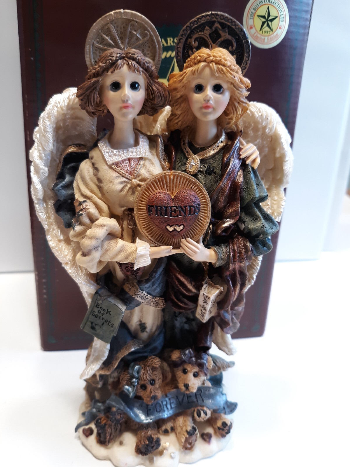 Boyds Bear figurine Constance & Felicity Best Friend Angels 1997 | eBay