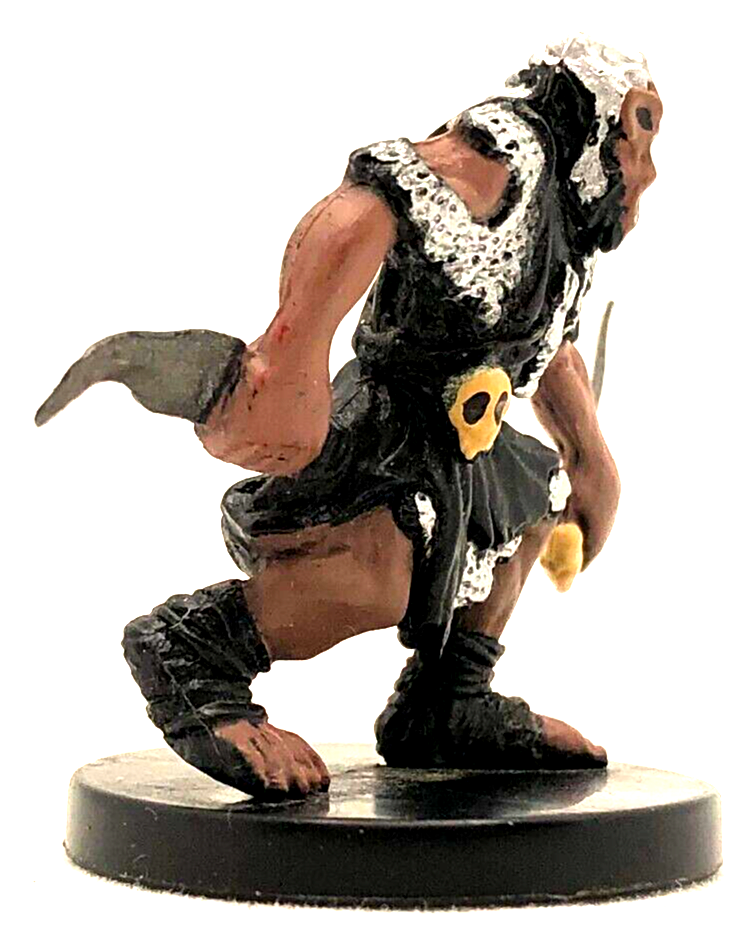 Half Orc Assassin #65 Harbinger Dungeons & Dragons Miniature | eBay