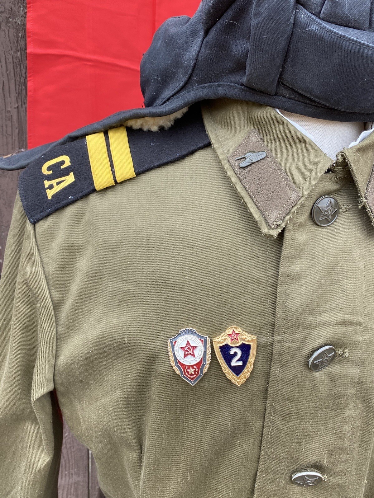 Cold War Era Obr.73 Soviet Armor Uniform Set ( NOT REPRO) | eBay