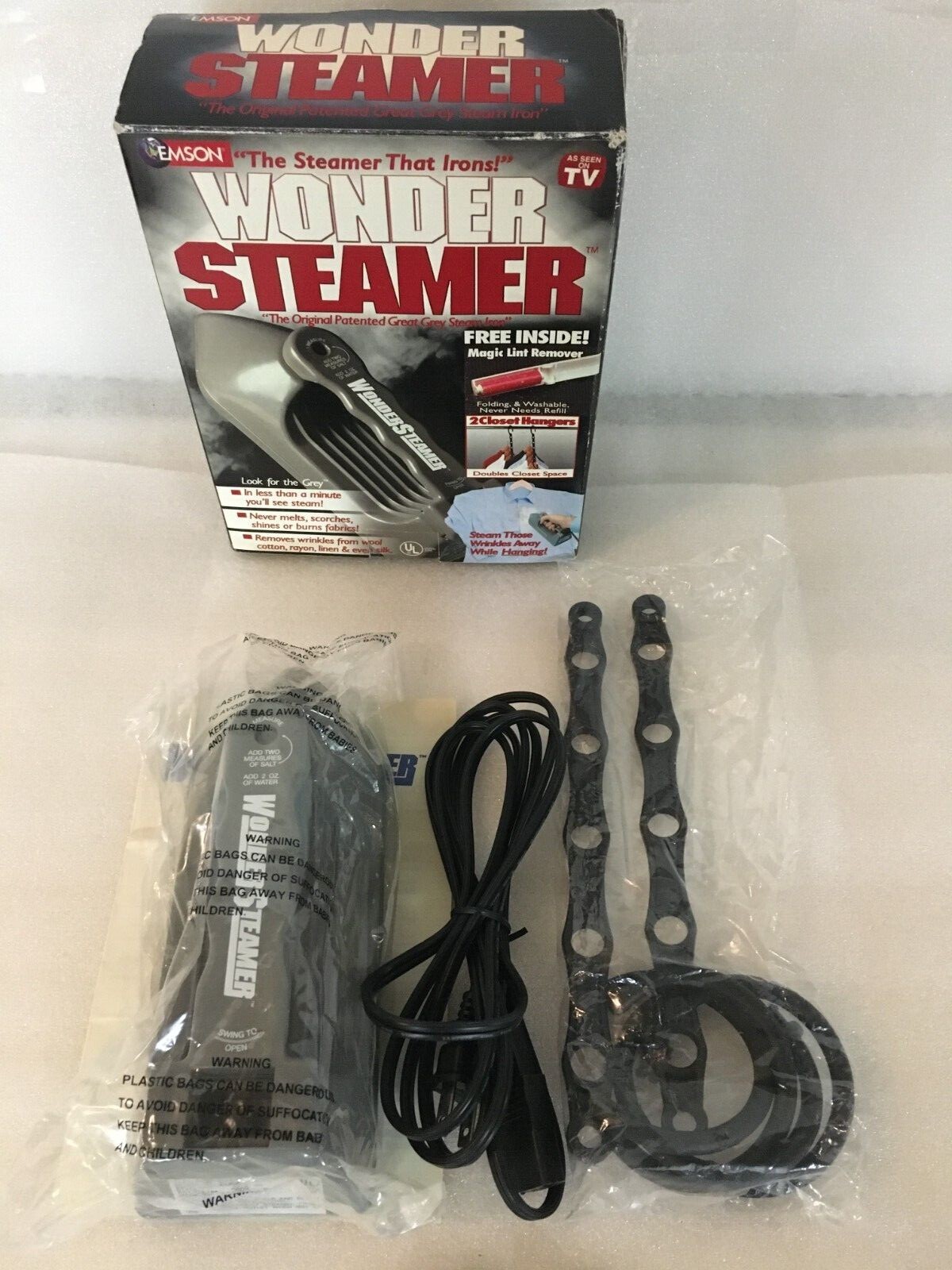 Wonder Steamer, The Steamer That Irons, New in Box w/directions, #7356 ...