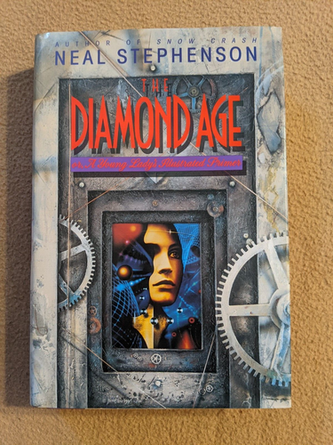 The Diamond Age, Neal Stephenson, SIGNED, 1st Edition/3rd Printing ...