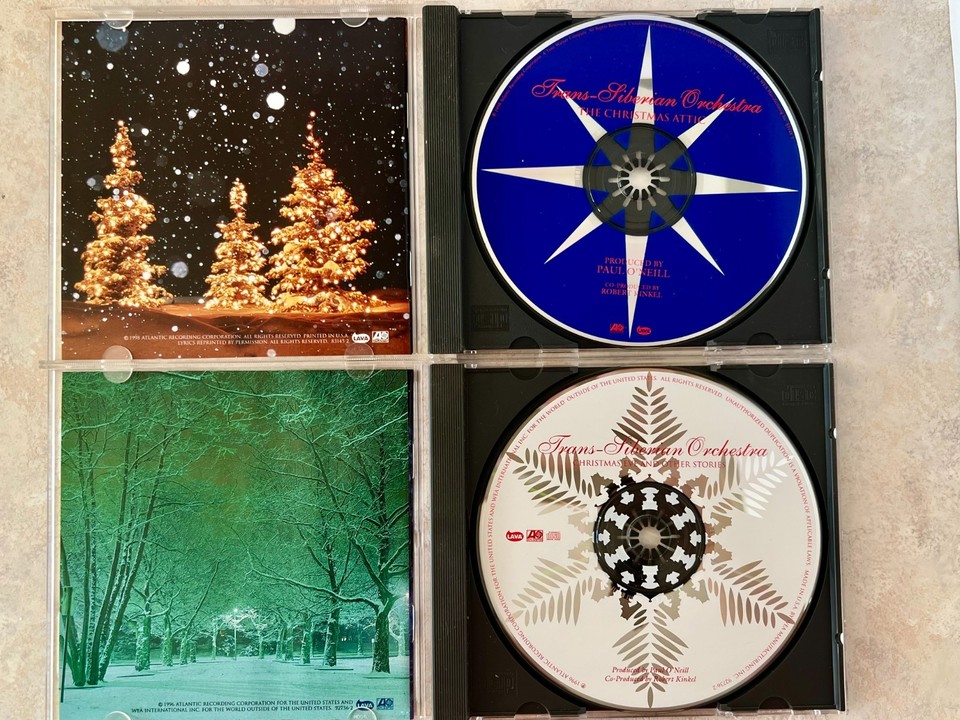 Trans-Siberian Orchestra 2 CD Lot – Christmas Eve & OS / The Christmas ...