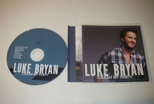 LUKE BRYAN CRASH MY PARTY CD ONLY NO CASE R5355 | eBay