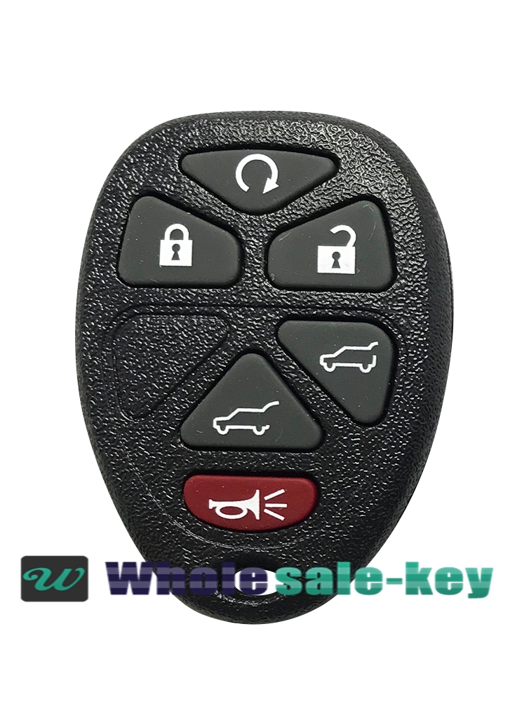 New Keyless Entry 6 Button Remote Car Key Fob for Select GM OUC60270 ...