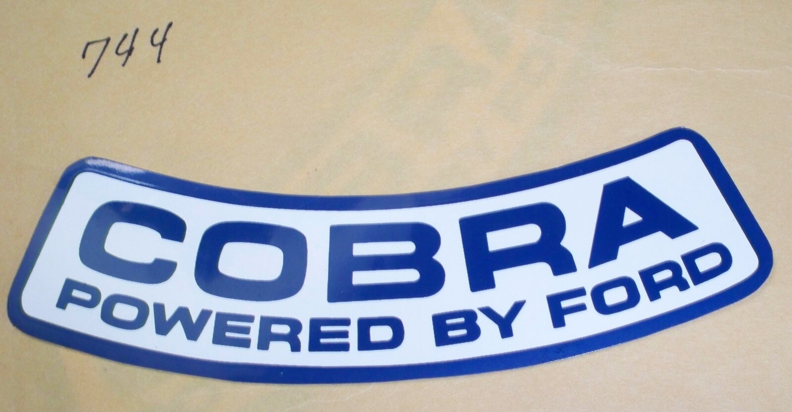 COBRA POWERED by FORD Decal d744 $9.95 w/ship included | eBay