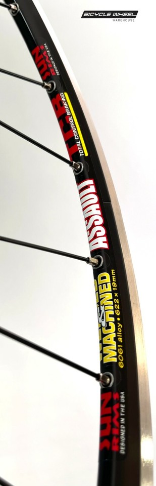 Sun Rims Assault 700c Road Bike Wheel Set, Formula-Shimano Road Hubs | eBay