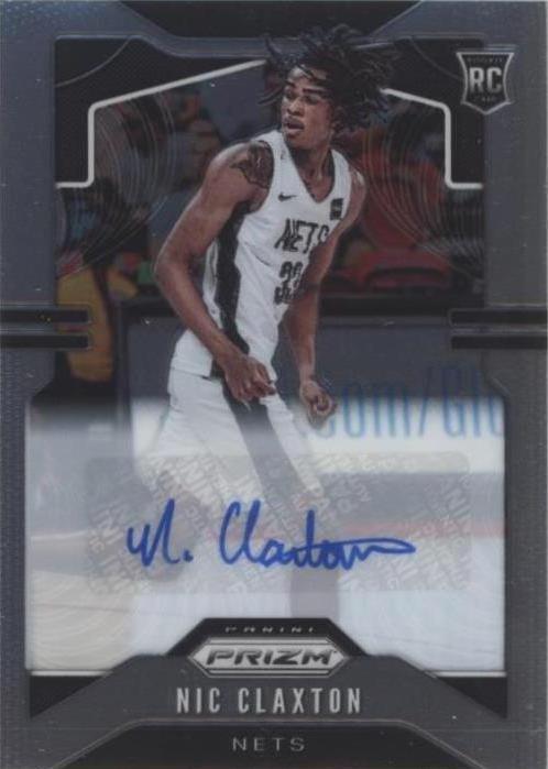 2019-20 Panini Prizm - Rookie Nic Claxton #292 Signatures (AU, RC) for ...