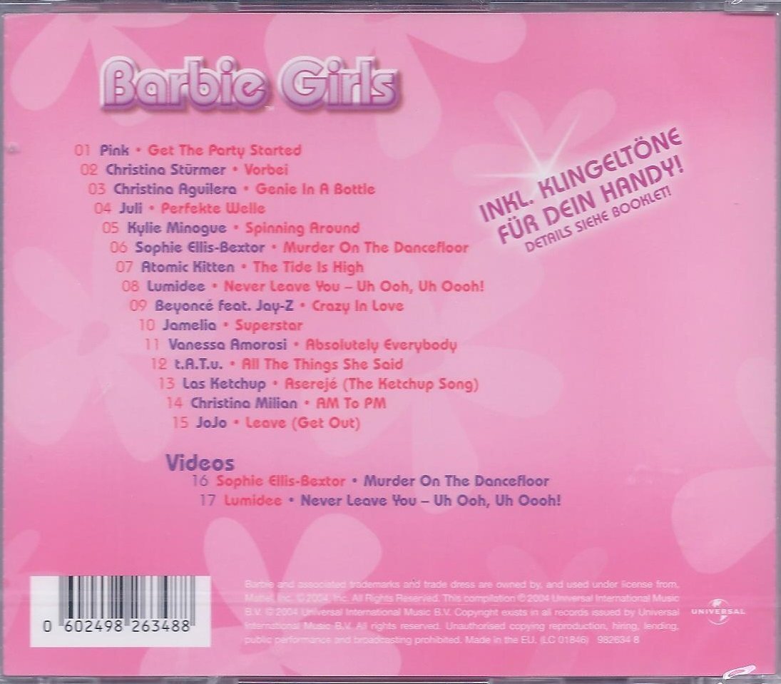 Various Artists Barbie Girls CD NEW | eBay