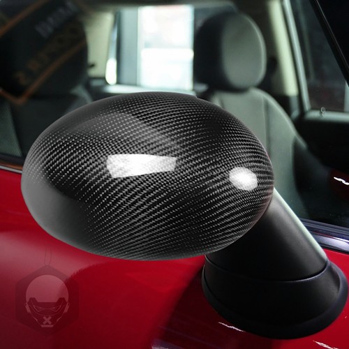 For Mini Cooper R55 R56 R57 R58 R59 R60 Real Carbon Fiber Car Side ...