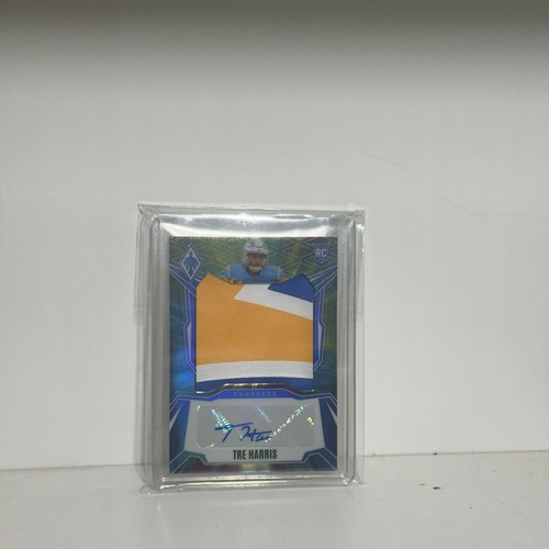 Tre Harris 2025 Panini Phoenix Patch Signatures FOTL Colorburst /25 RC ...
