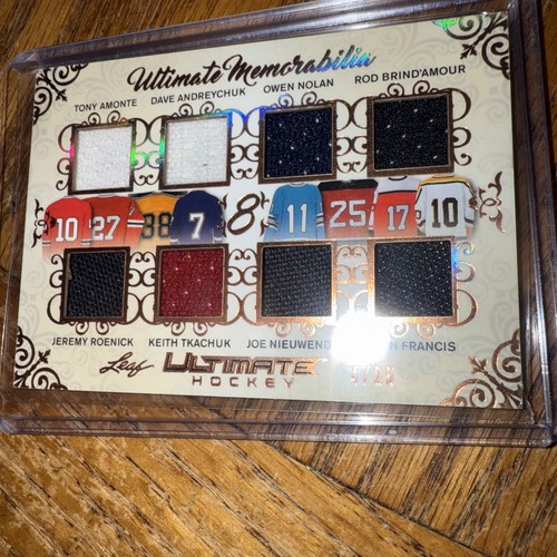 2023 Leaf Ultimate Hockey The ultimate memorabilia PATCH CARD 4/25 Ron ...