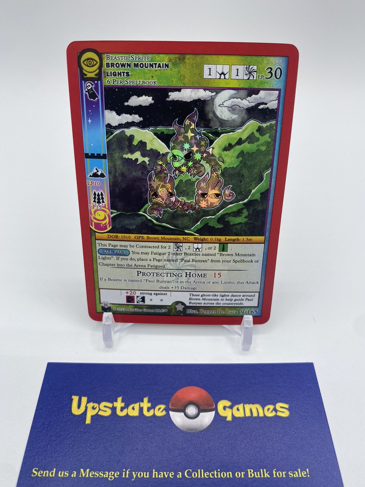 MetaZoo Brown Mountain Lights 9/165 Reverse Holo Seance: Big Box ...