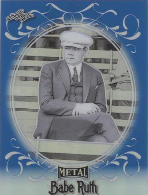 2019 Leaf Babe Ruth Collection - Babe Ruth #27 Blue /50 for sale online ...