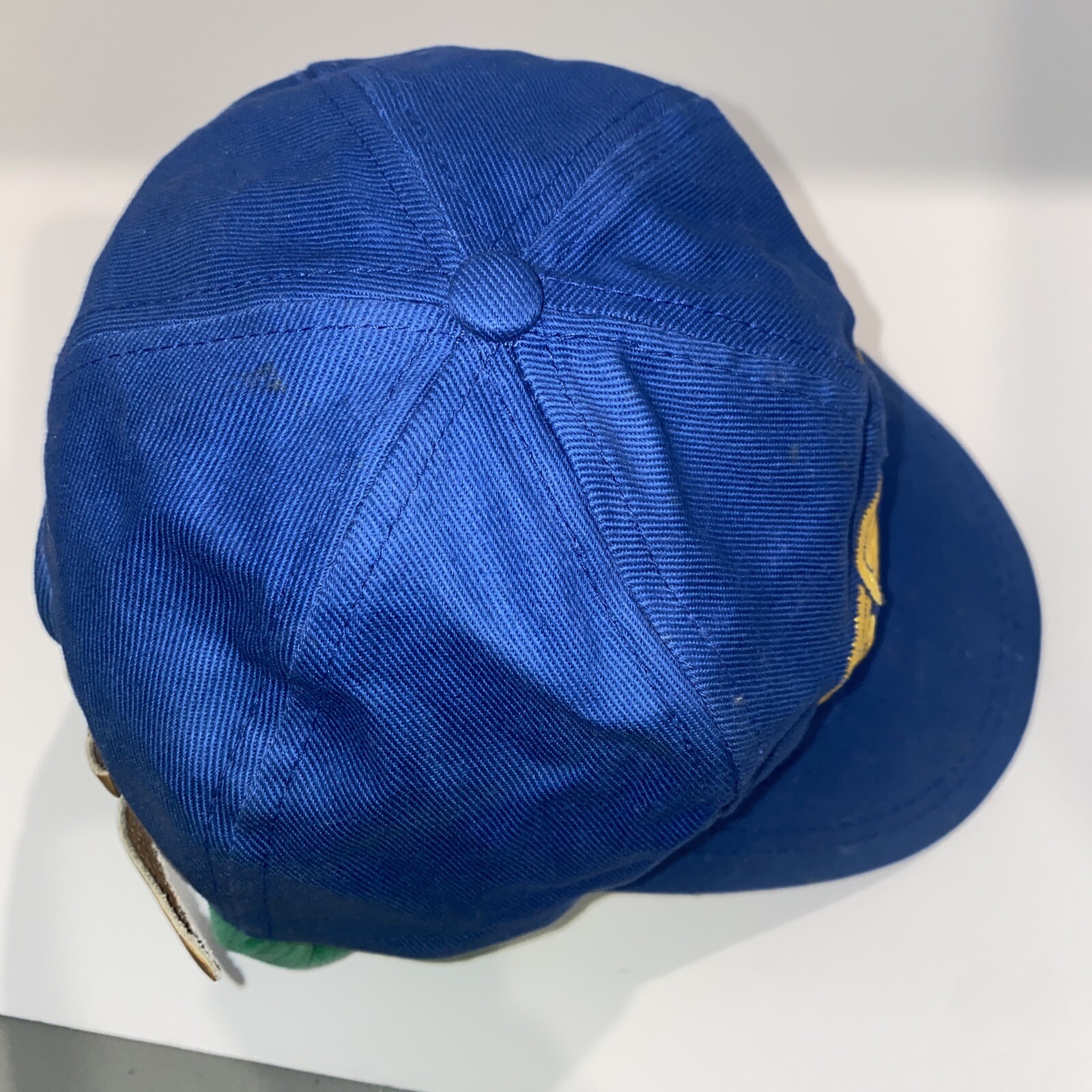 Rare Vintage Sega Hat Cap Video Games Blue And Yellow… - Gem