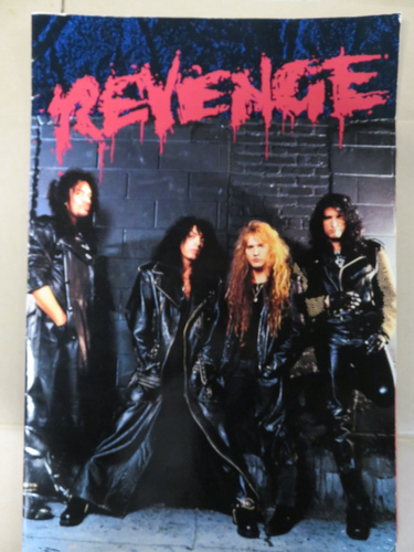 RARE! - KISS - REVENGE - TOUR BOOK - 1992 - Free Ship! | eBay